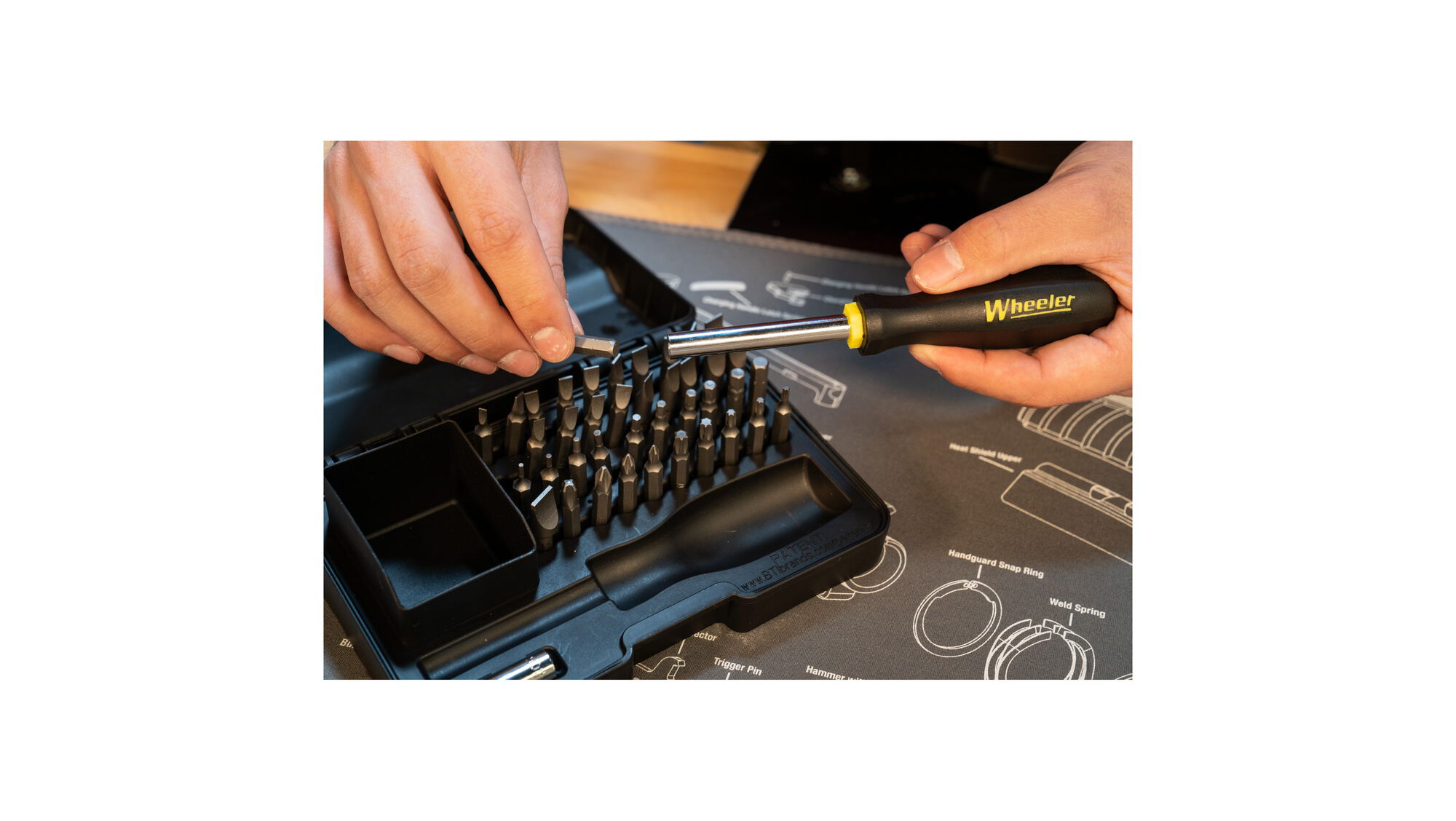 43 Piece Professional Gunsmithing Screwdriver Set | Wheeler