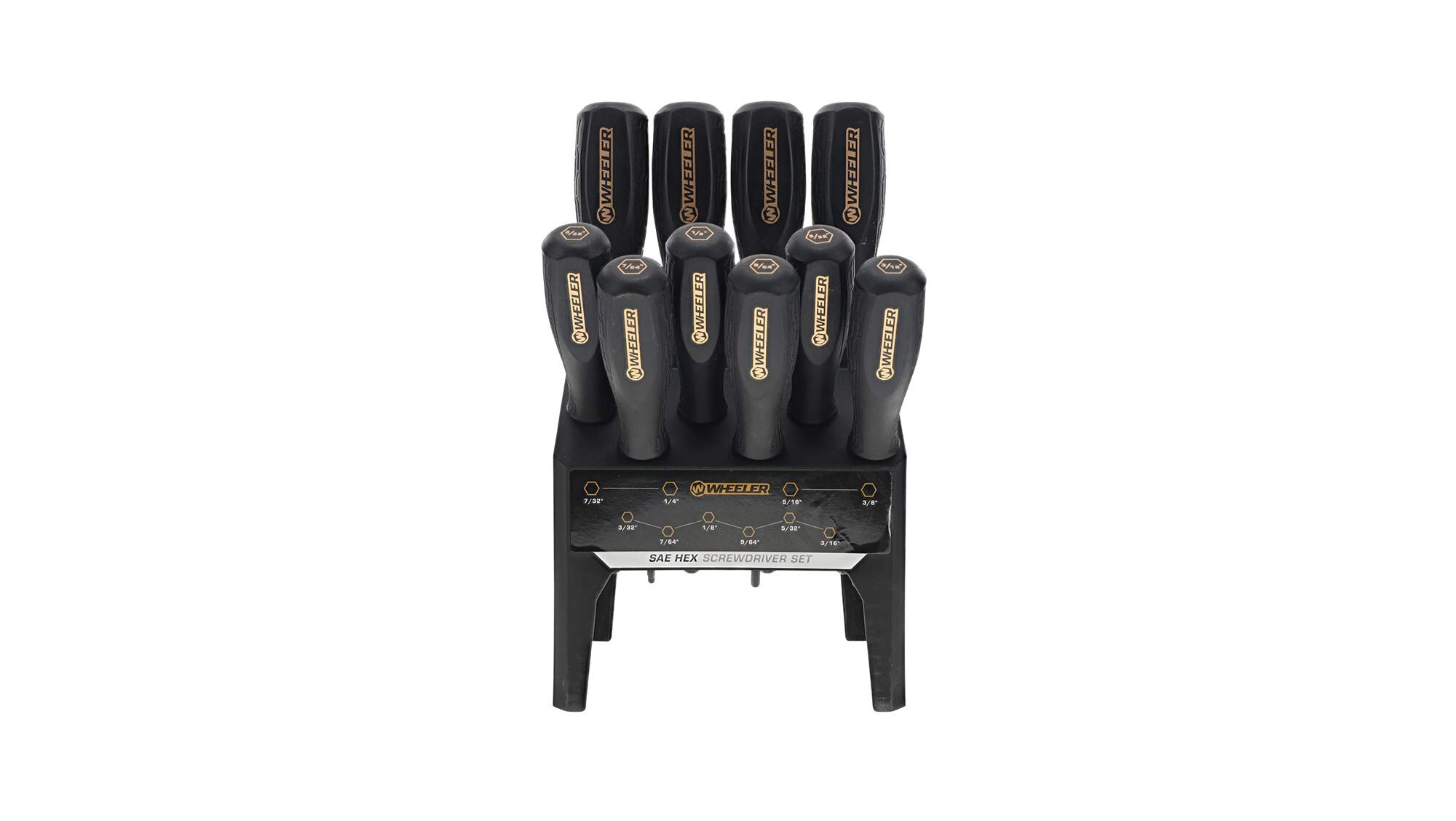 30 Piece Hex/Torx Benchtop Screwdriver Set | Wheeler