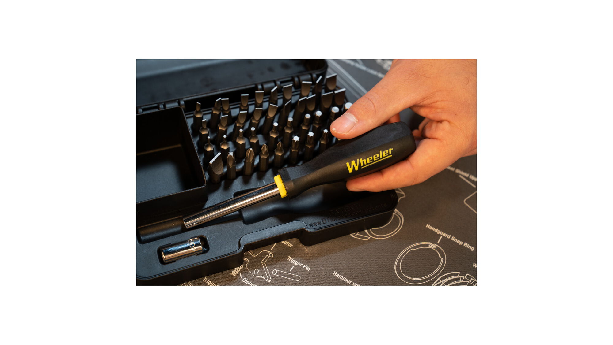 43 Piece Professional Gunsmithing Screwdriver Set | Wheeler