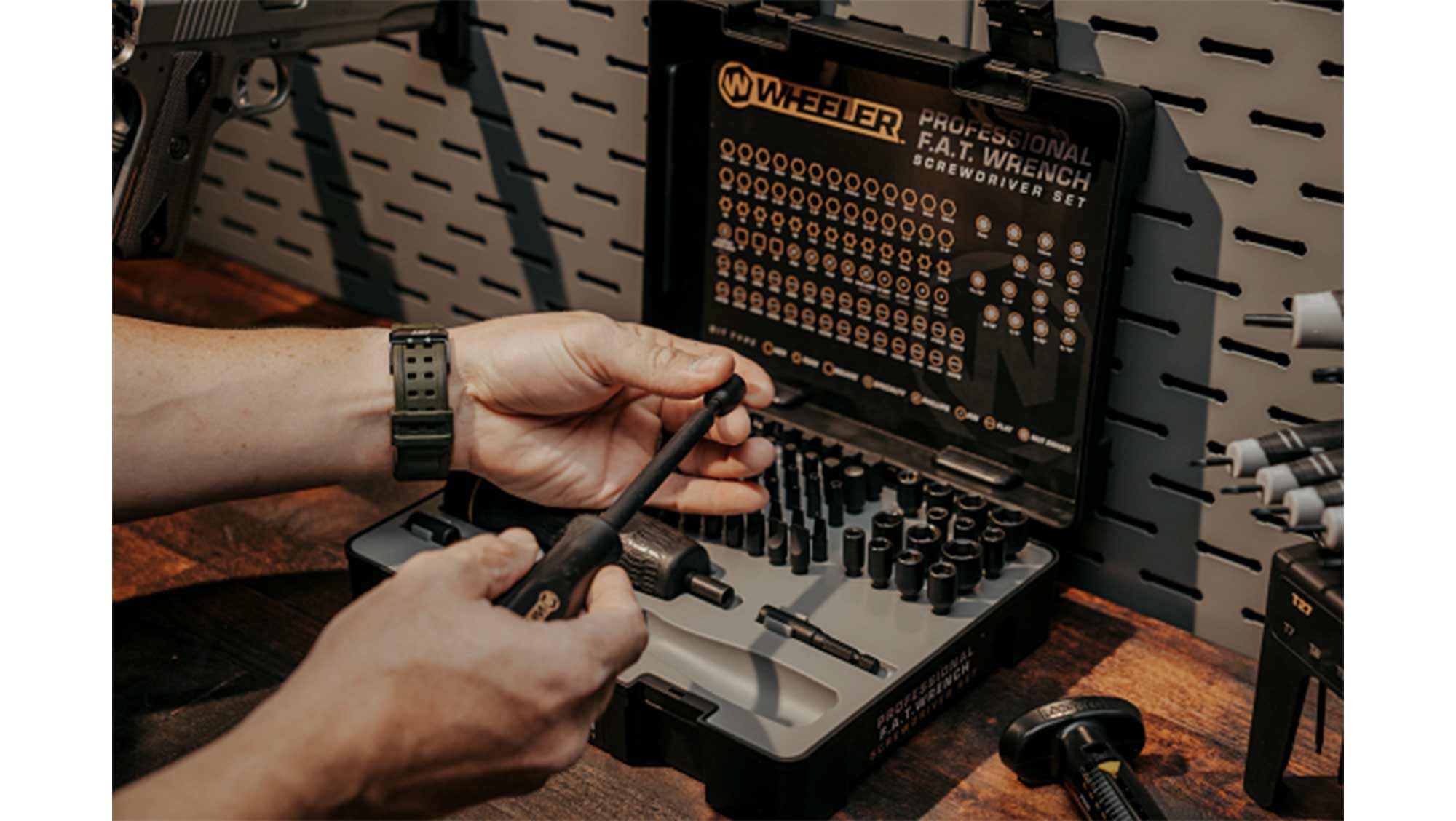 100 Piece Professional FAT Wrench Screwdriver Set | Wheeler